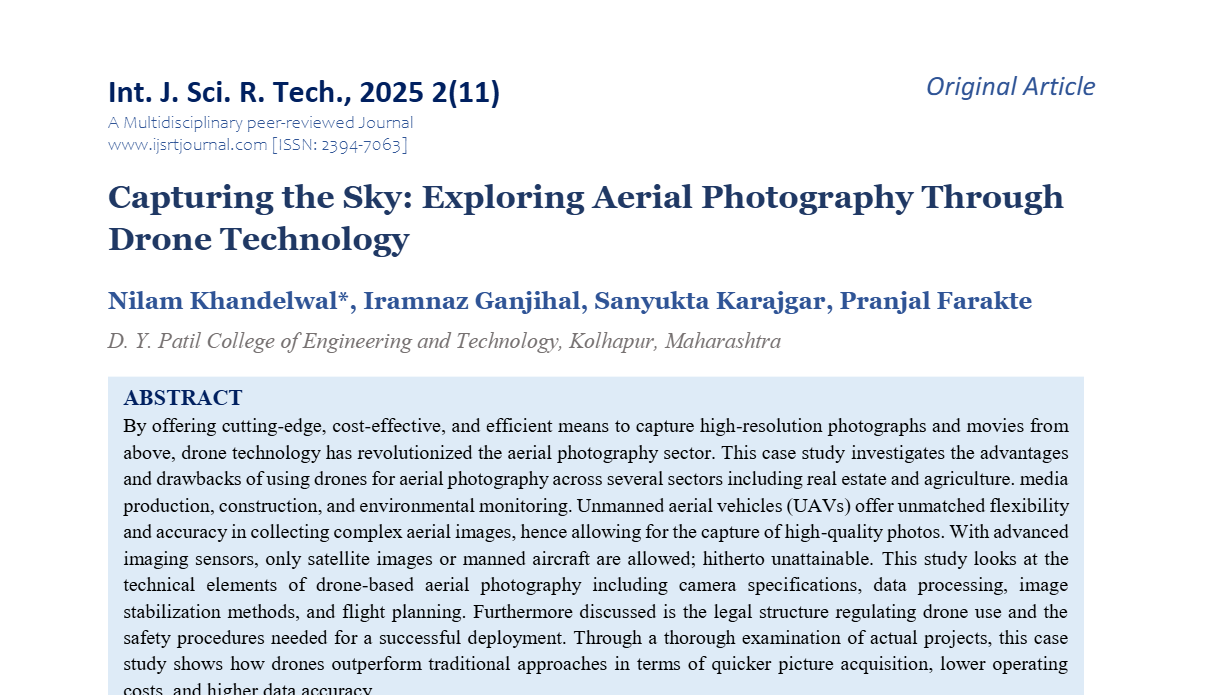 Capturing the Sky: Exploring Aerial Photography Through Drone Technology